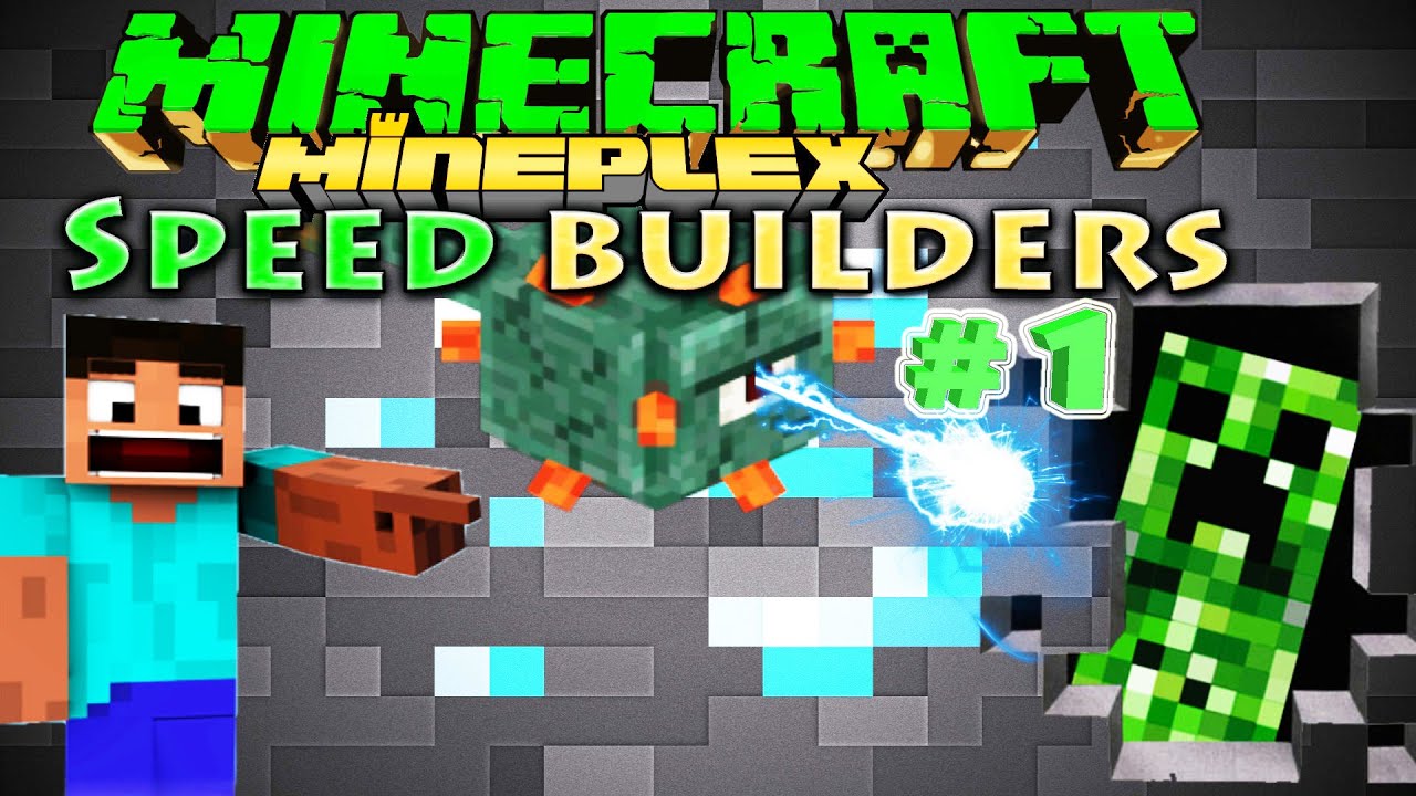 MINEPLEX SPEED BUILDERS #1 - YouTube