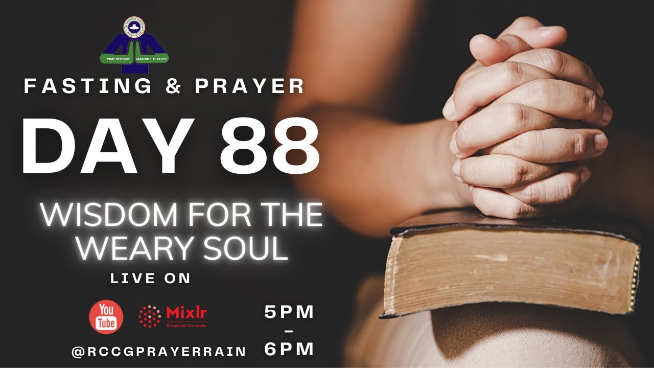 RCCG 100 DAYS FASTING AND PRAYERS (DAY EIGHTY- EIGHT) || PRAYERRAIN LIVE || 8TH APRIL, 2025 ...