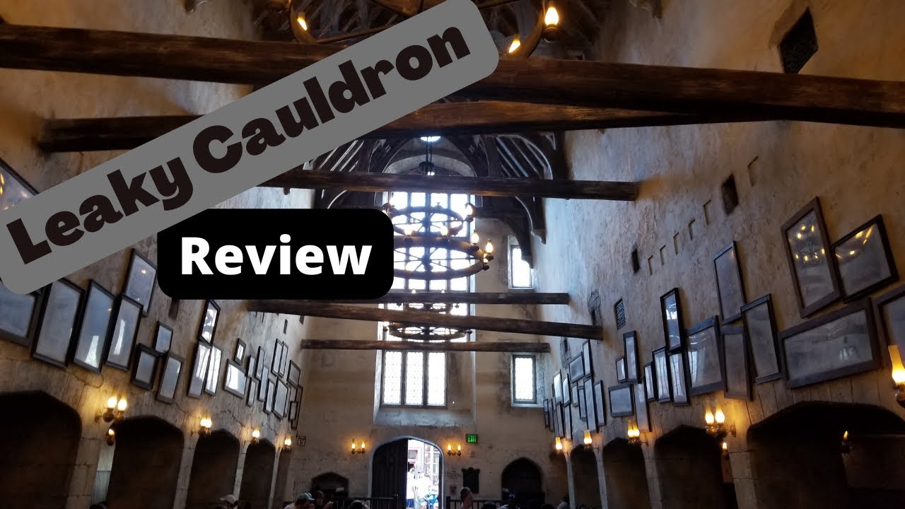 Leaky Cauldron Review with Kids Meals and Drinks - YouTube