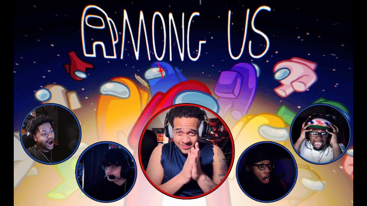 WHAT HAPPENDS WHEN 10 STREAMERS PLAY AMONG US TOGETHER!!! - YouTube