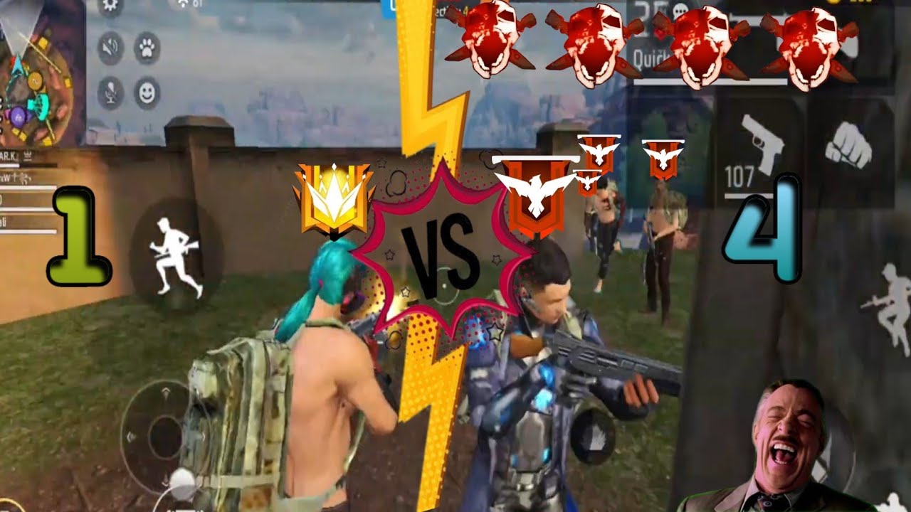 FREE FIRE MIX GAMING 🔥 🙌 KILL 4 - YouTube