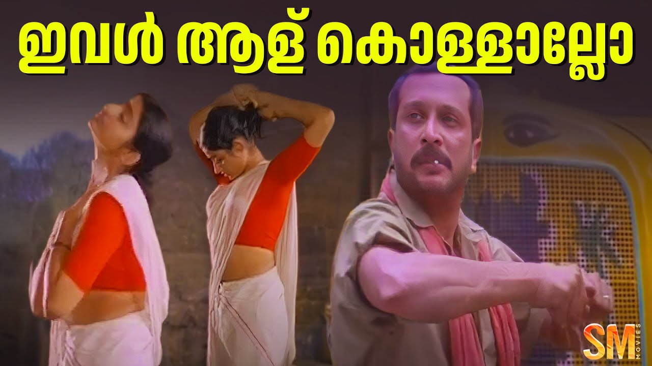 ഇവൾ ആള് കൊള്ളാല്ലോ | Churam | Malayalam Movie Scene | Romantic Scene ...