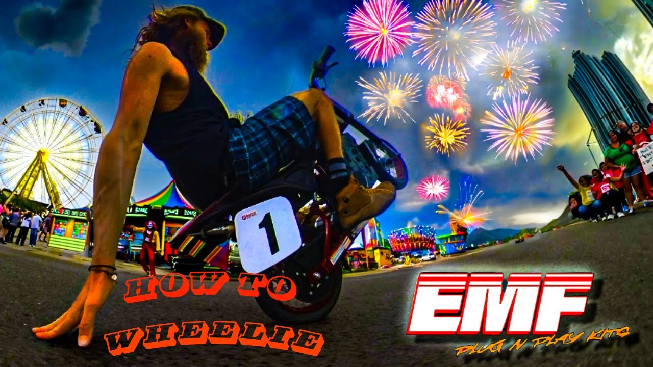 How to Wheelie Easy (Stock Razor) - YouTube