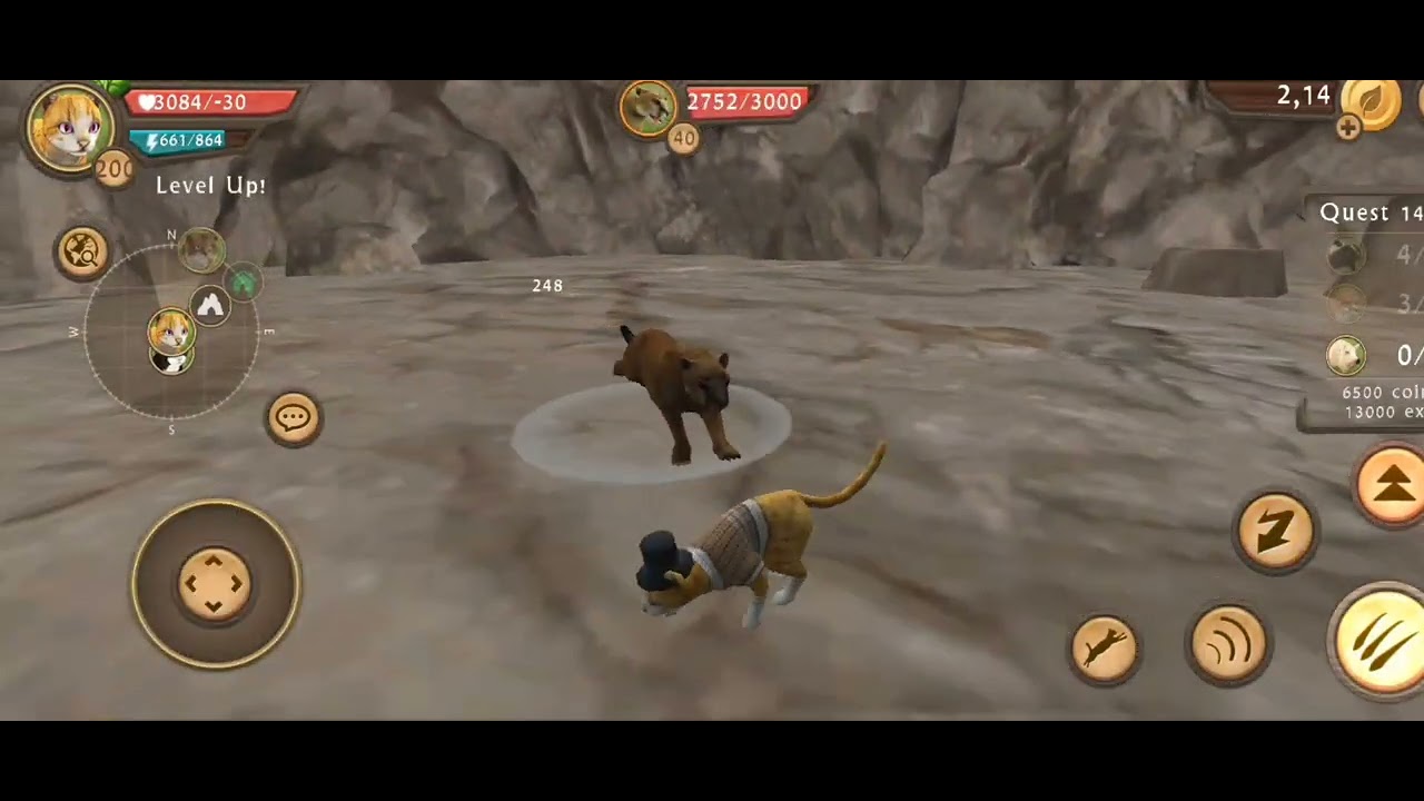 Cat Sim Online Play with friends 2 200 Level VS All Bosses - YouTube