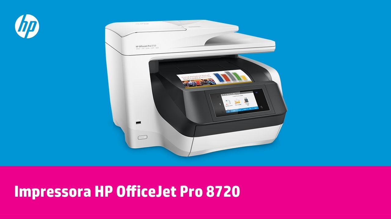 HP OfficeJet Pro 8720 - YouTube