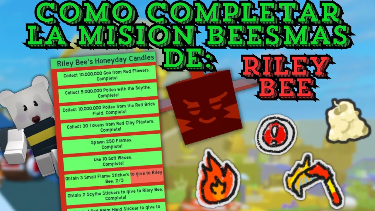 Como COMPLETAR la mision de la RILEY BEE para la BEESMAS 2024 🎄🔥🎅| Bee ...