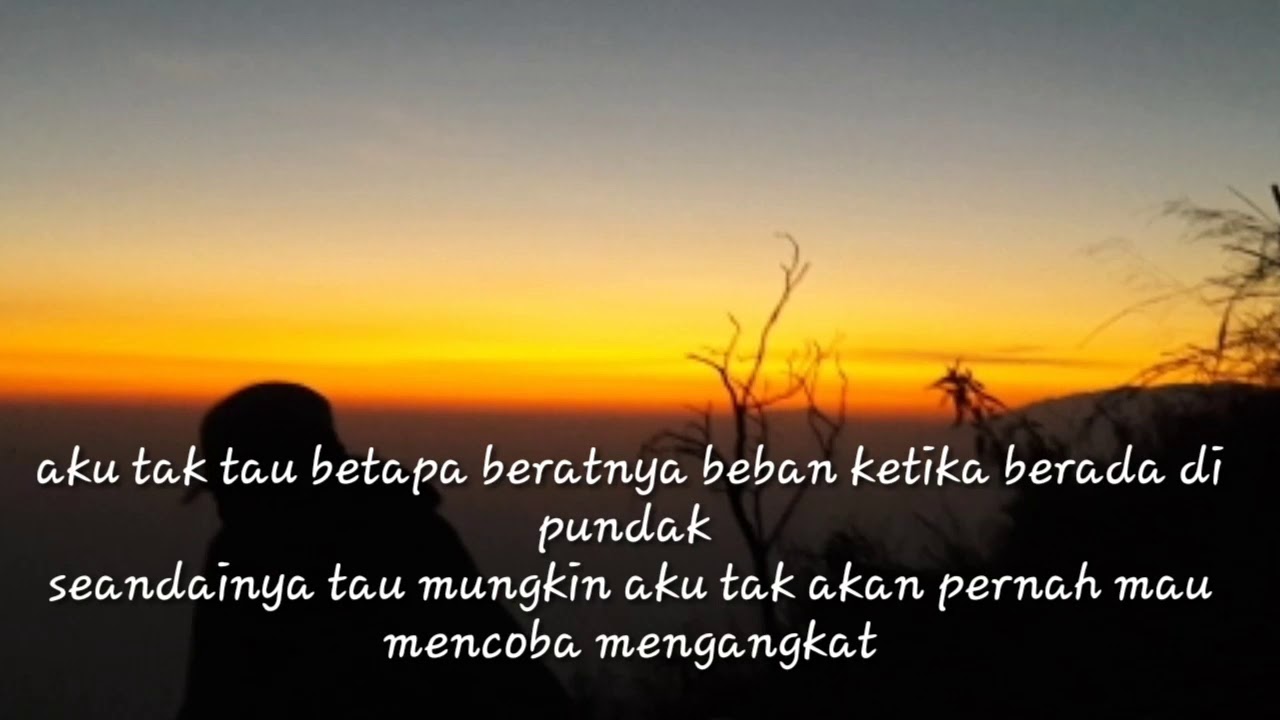 Puisi pendaki gunung - YouTube