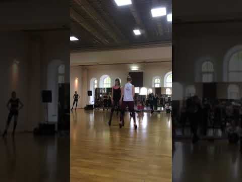 Duet strip dance Vorozheikina Olga Pahomova Nastya lady club