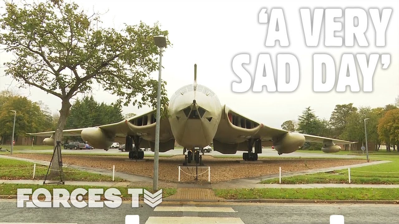 Saying 'Goodbye' To RAF Marham's Victor Aircraft Gate Guardian ️ ...