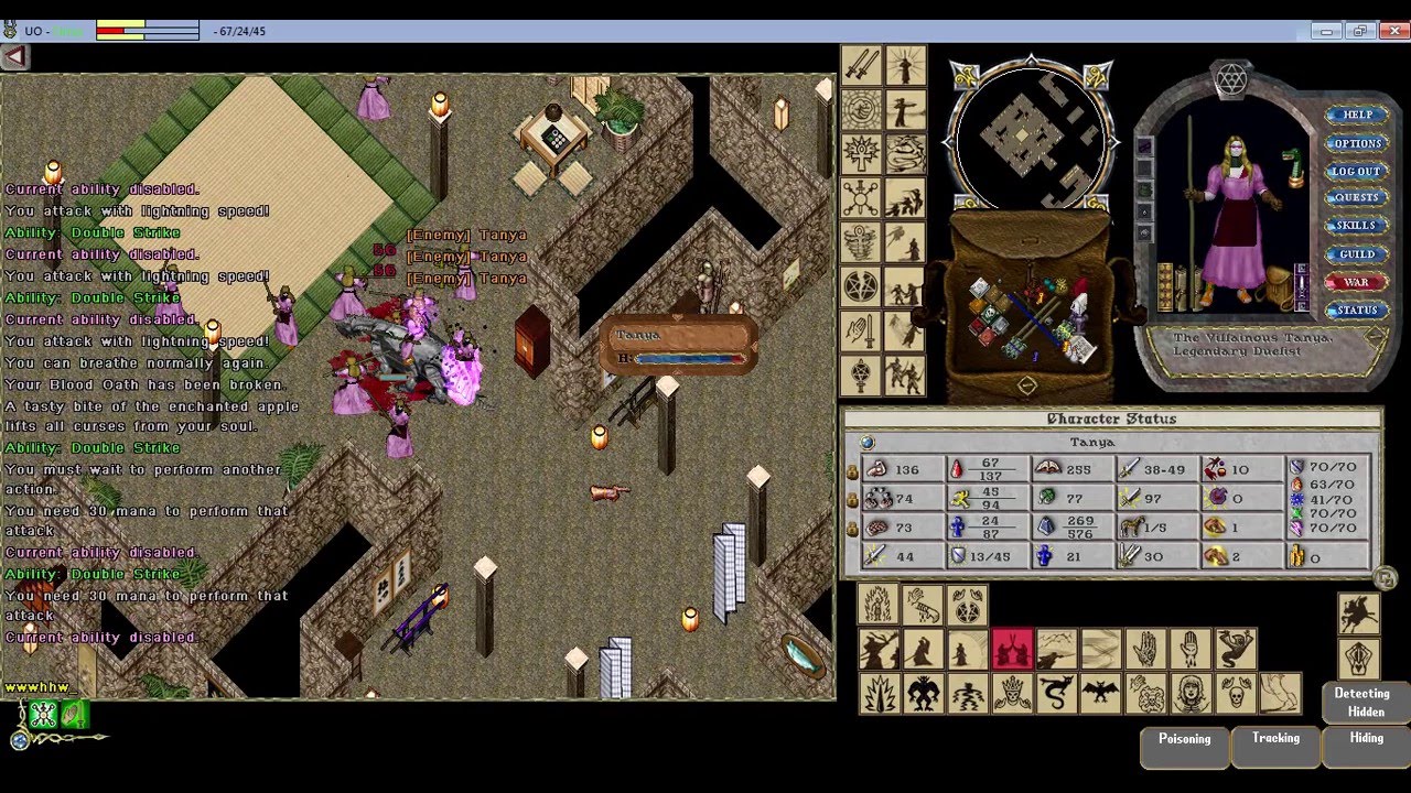 Sampire vs Travesty (Quarter Staff) - UO Demise - YouTube