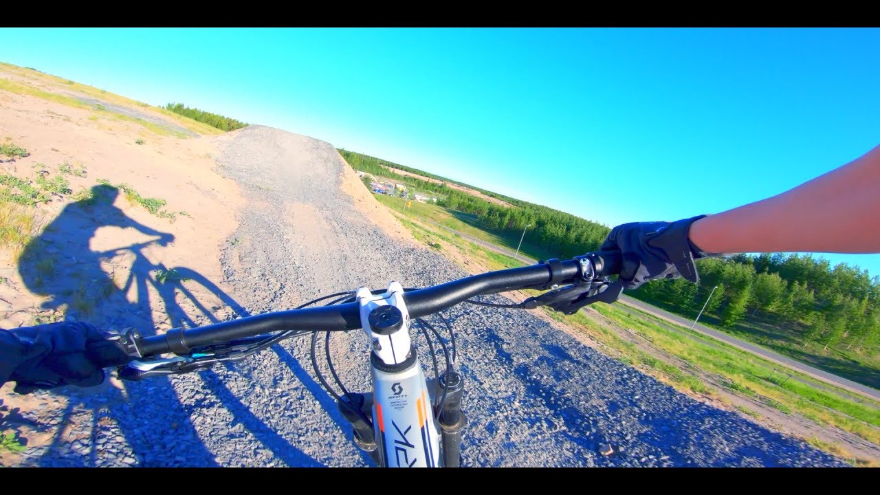 Full run of The new Jump Trail - YouTube