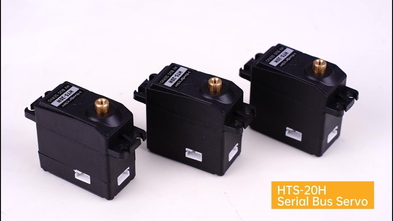 Hiwonder HTS-20H Serial Bus High Voltage Servo with 20KG Torque and ...