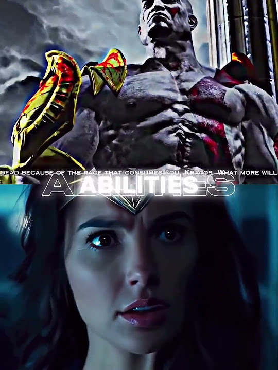 Young Kratos Vs Dceu Wonder Woman Kratosvs Shortvideos Trending
