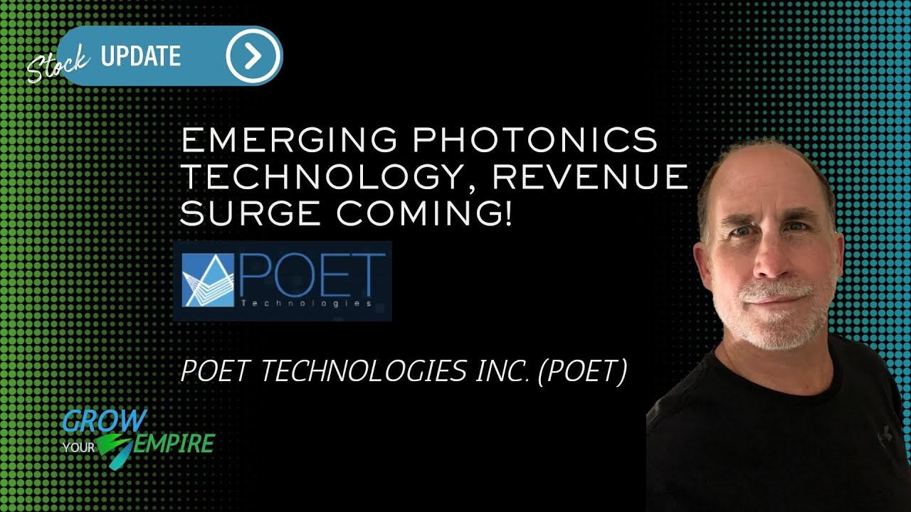 POET Technologies Inc. (POET) 💡📶 Emerging Photonics Technology, Revenue ...