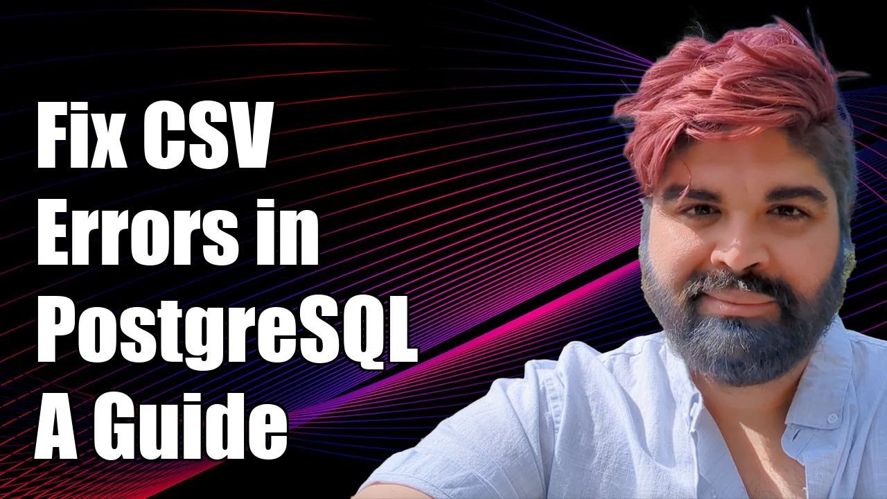 Fixing Unterminated Csv Quoted Field Errors In Postgresql A Guide 8313