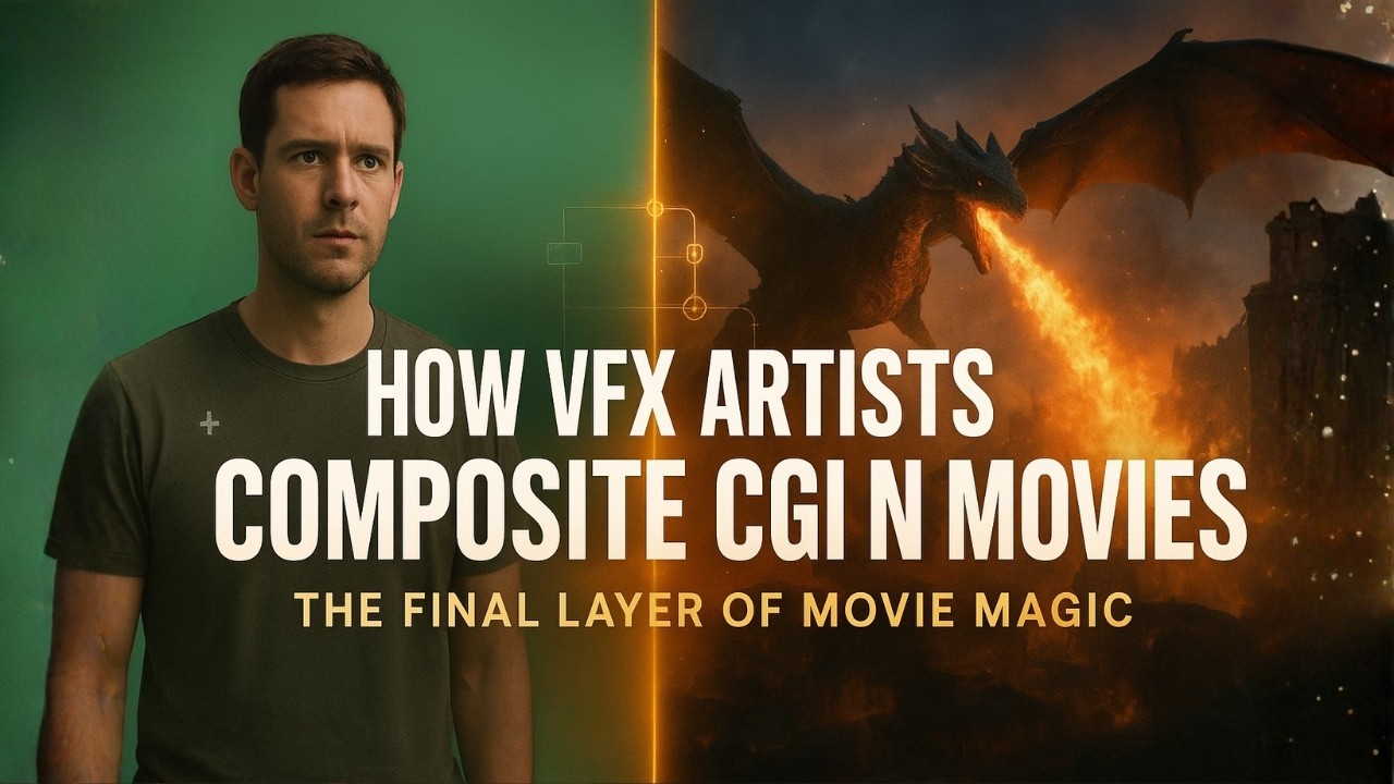 How VFX Artists Composite CGI In Movies - YouTube