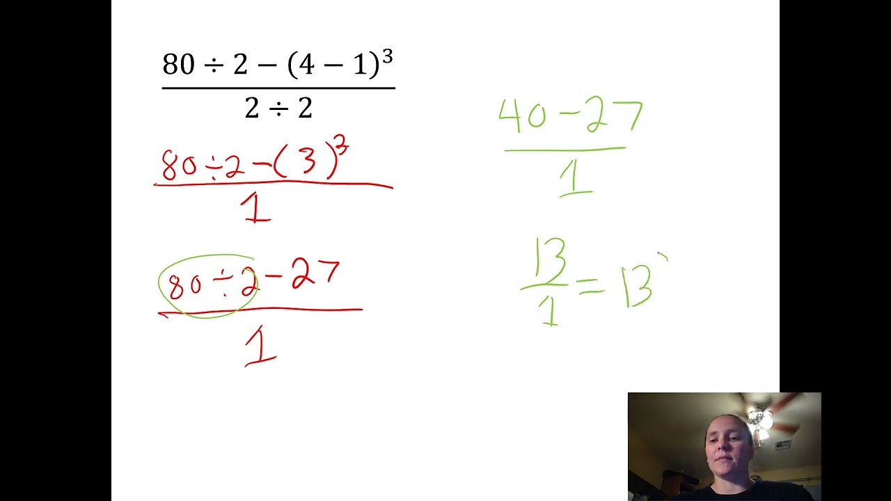 Order of Operations * - YouTube