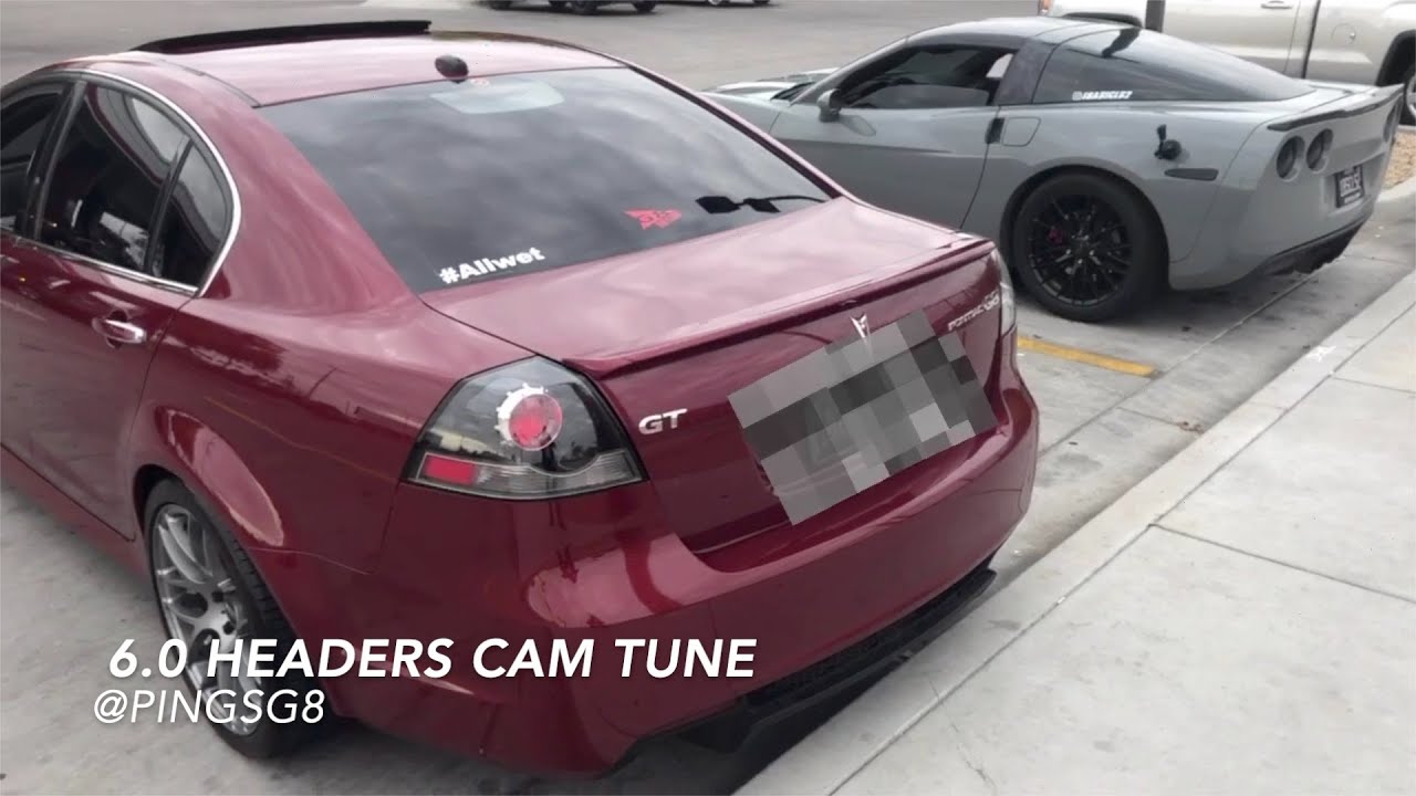 CAMMED G8 Vs CORVETTE - YouTube