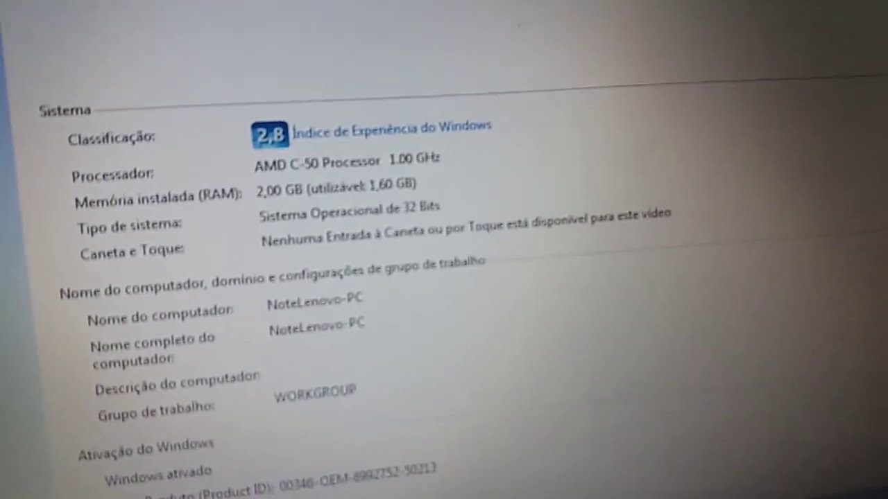 Processador AMD C-50 é Bom? É forte? Compensa hoje em dia? Veja Esse ...