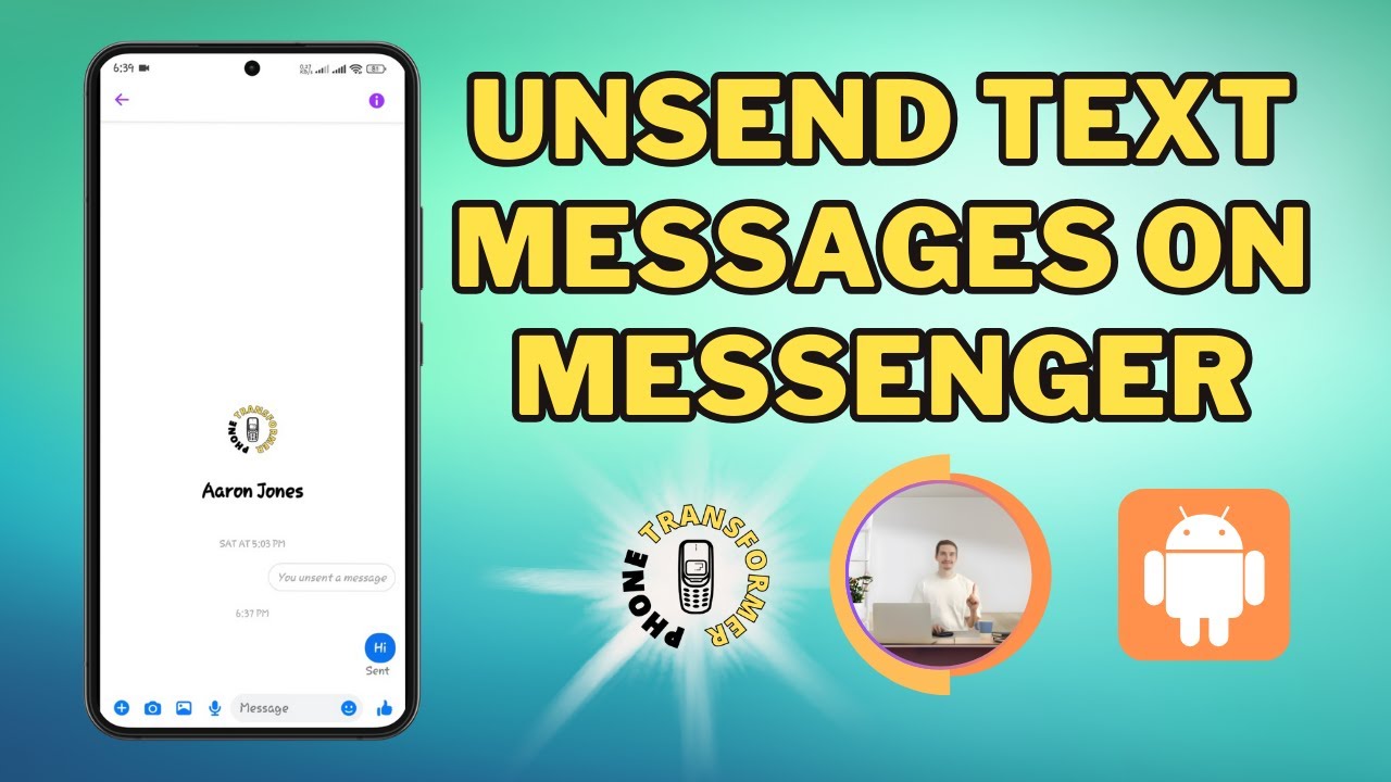 How to Unsend Text Messages on Messenger in Android - YouTube