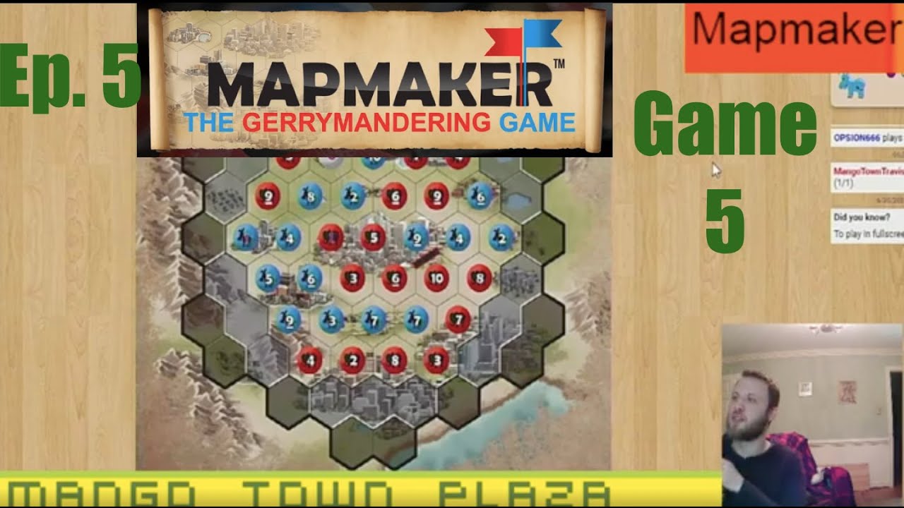 Mapmaker The Gerrymandering Game - Board Games Ep. 1069 - YouTube