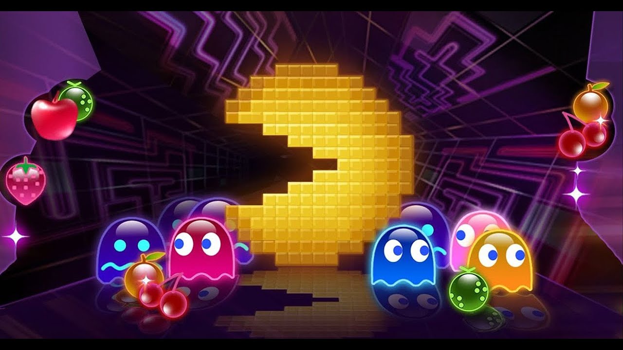 Pac Man Mobile Version footage - YouTube