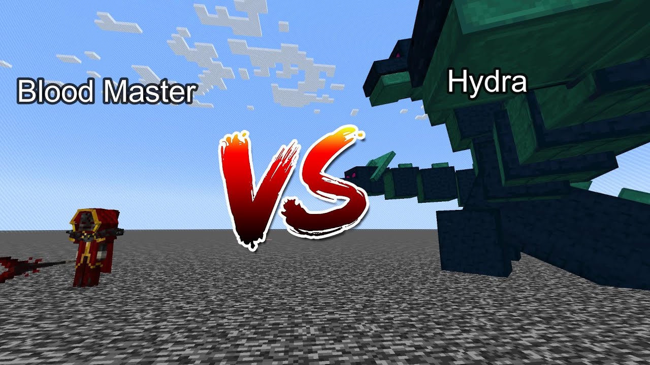 Blood Master vs Hydra Minecraft Mob Battle - YouTube