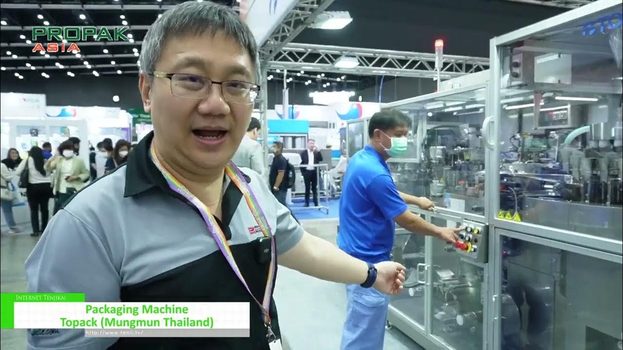[ProPak Asia 2023] Packaging Machine - Topack (Mungmun Thailand) - YouTube