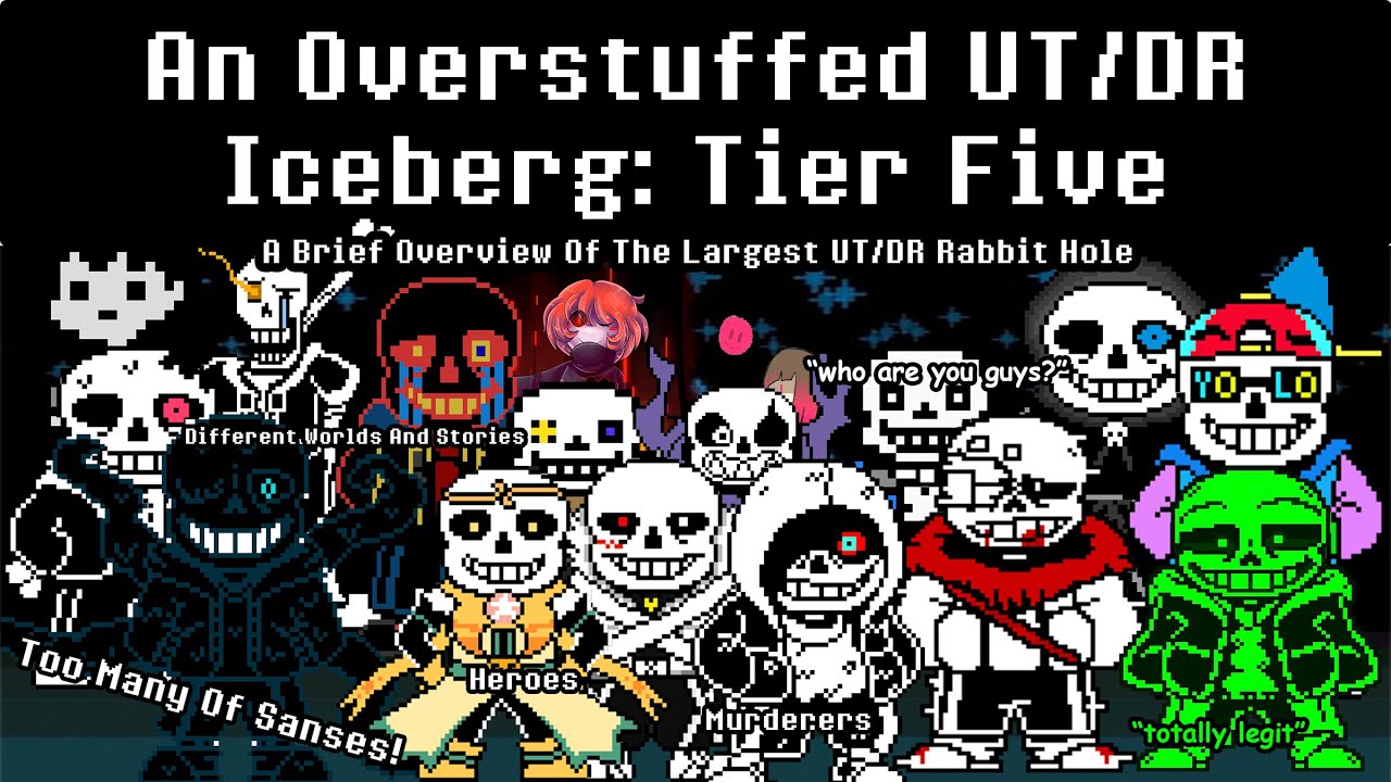 An Overstuffed UnderTale & DeltaRune Iceberg Explained | Tier Five ...