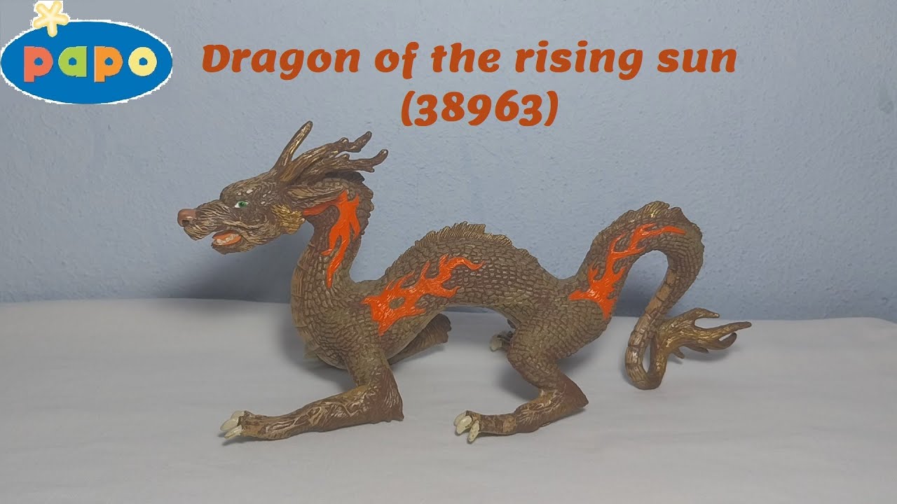 Papo Dragon of the Rising sun (38963) Figure Review! - YouTube