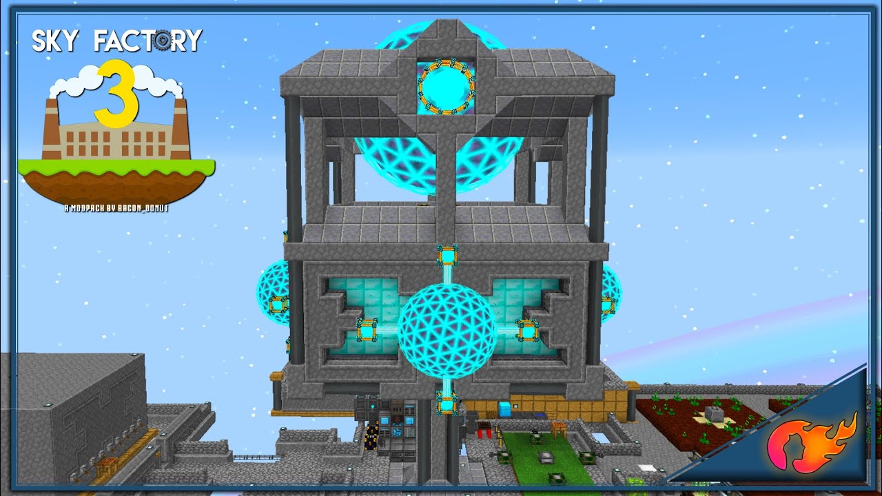 Sky Factory 3! | Big Build E09 - YouTube