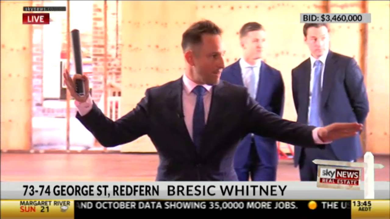 Redfern suburb record - Gavin Croft Auctioneer - YouTube