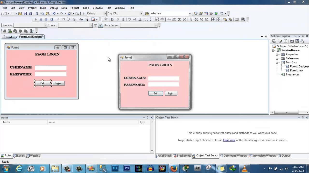 Sahalsoftware Introduction-C# Lesson-001 - YouTube