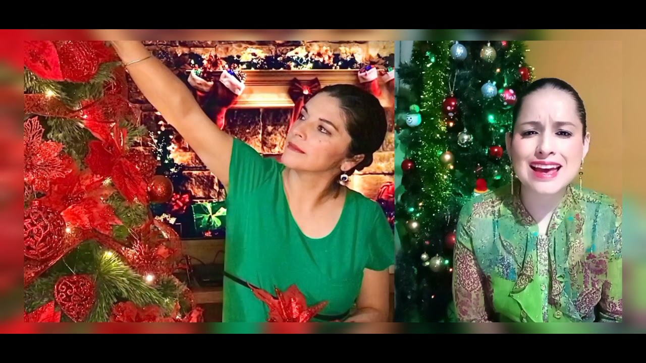 Cover Noche de Paz. Interpretes: Marcia Castañeda y Lisbeth Sánchez ...