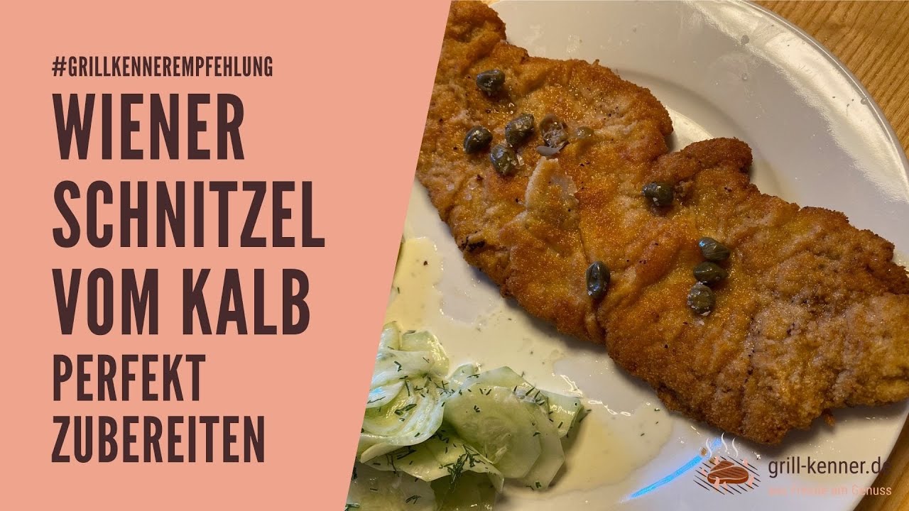 Das perfekte Schnitzel: Wiener Schnitzel vom Kalb - ECHT LECKER! - YouTube