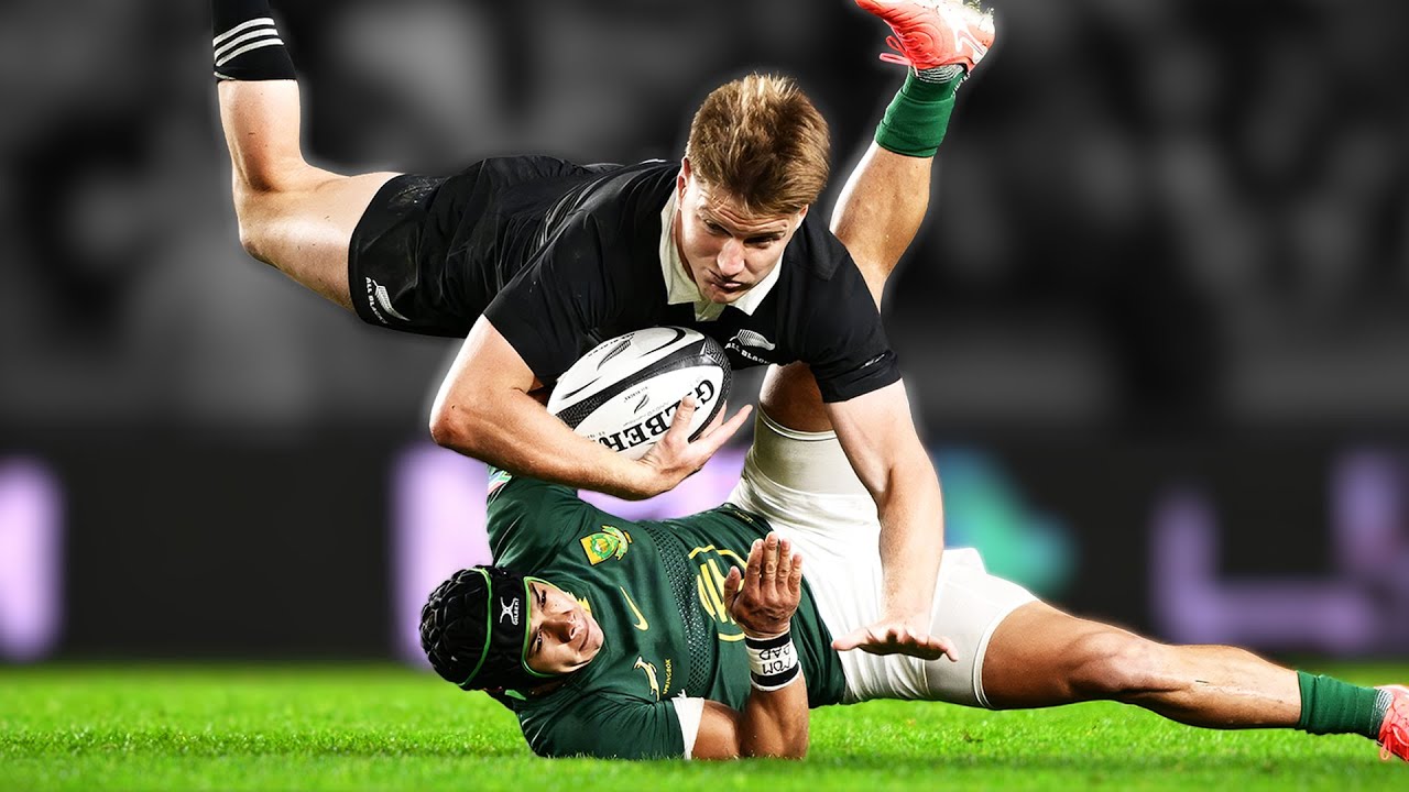 Biggest Rugby Hits & Tackles in 2025! - YouTube