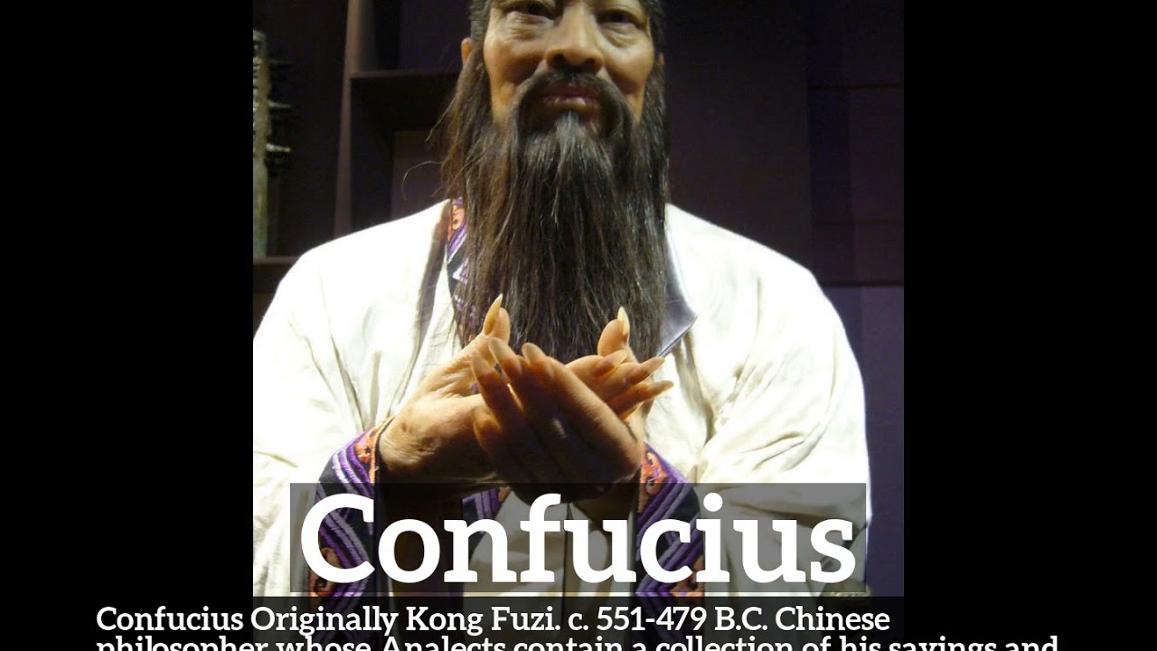 How Does Confucius Look? | How to Say Confucius in English? | What is ...