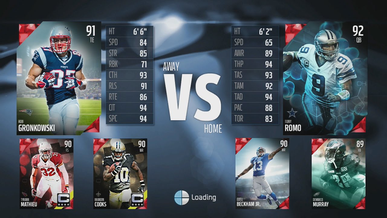 Madden 16 Ultimate Team | First MUT 16 Gameplay | Shootout!!! | ODB vs ...