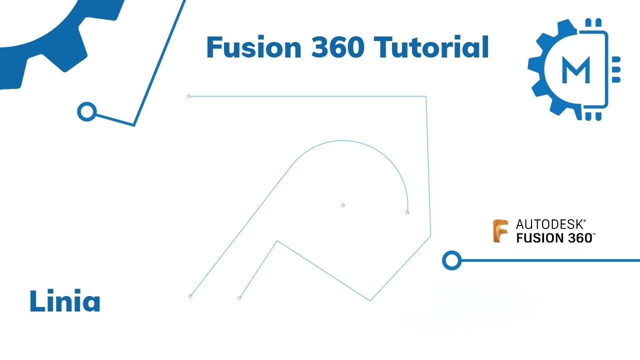 Fusion 360 Tutorial: Linia [ang. LINE] - YouTube