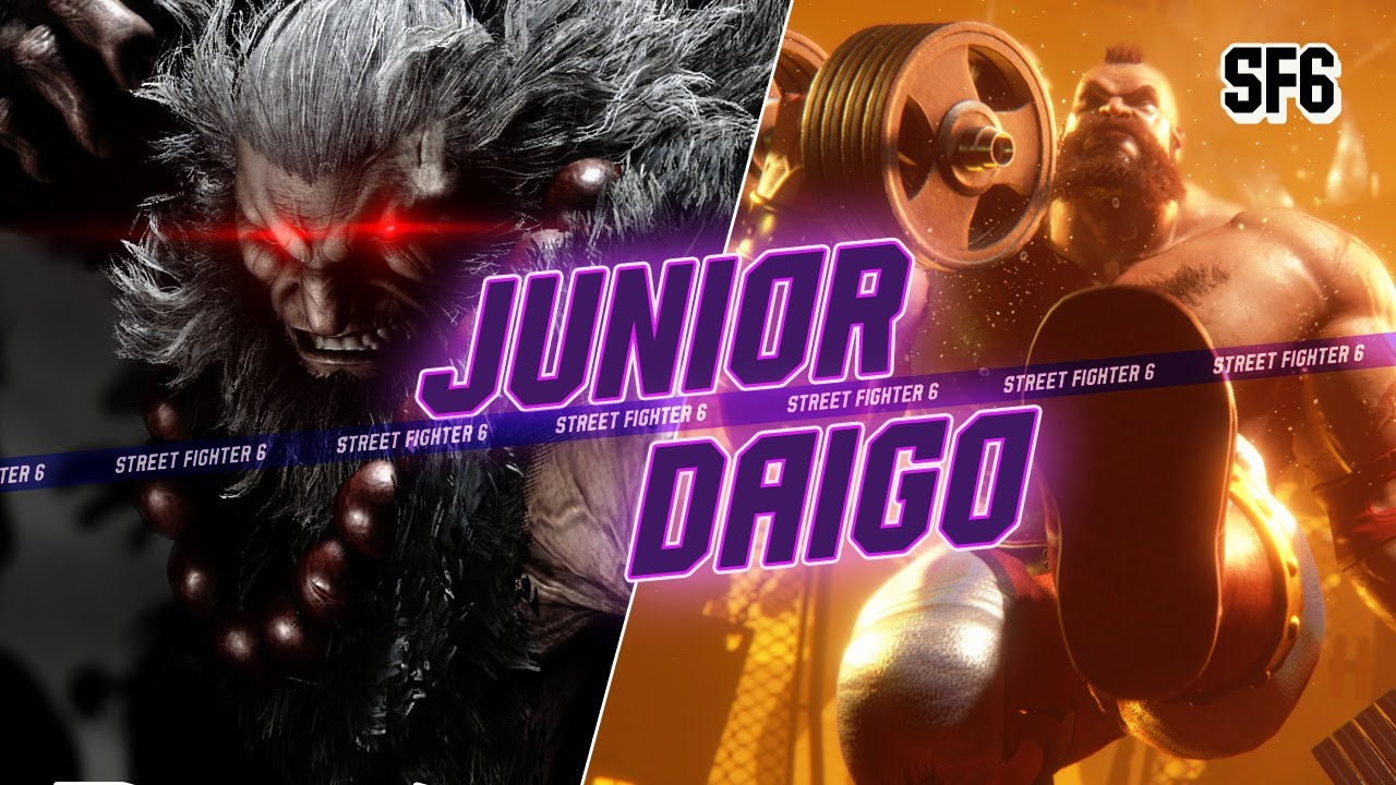 SF6 Junior (Zangief) vs Daigo (Akuma) Street Fighter 6 Gameplay - YouTube