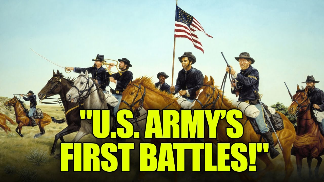 First Battles of the U.S. Army Northwest Indian Wars - YouTube