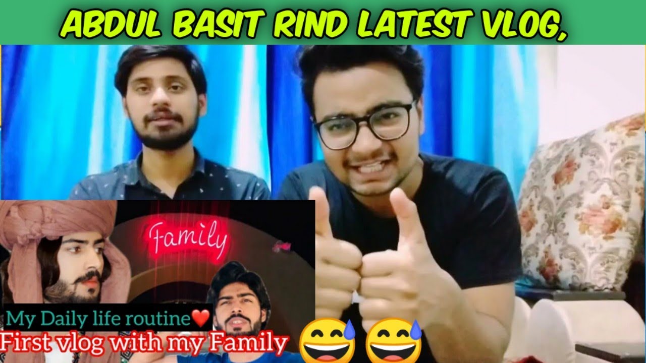 Basit Rind Vlog First Vlog With Family After Game Show Season 8 First ...