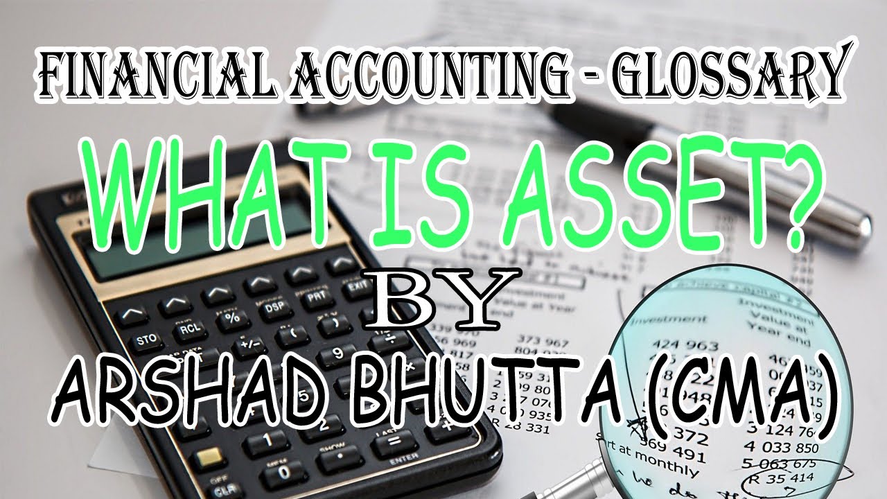 What is Asset | Accounting Terminologies | English - YouTube