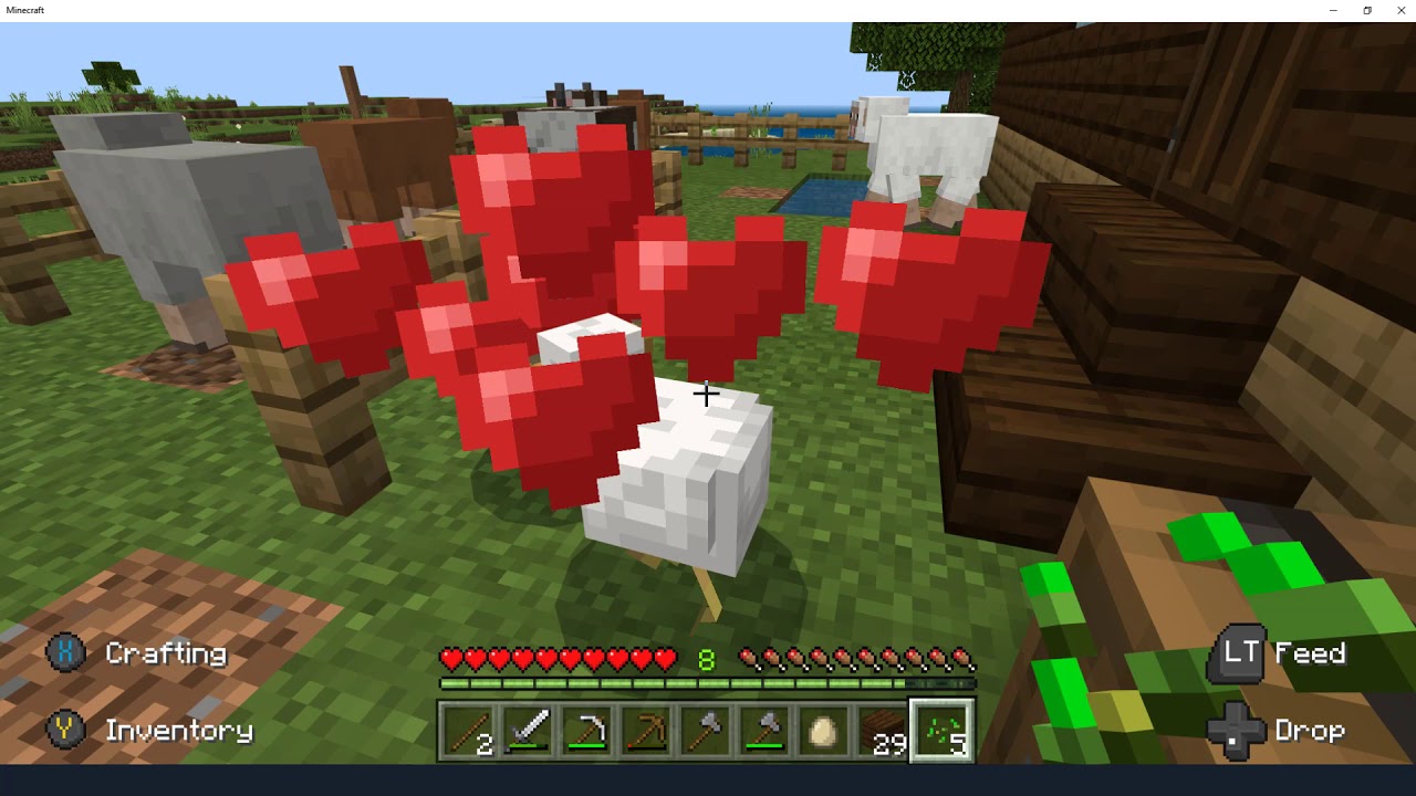 MINECRAFT?! Ep.4 Chicken Love - YouTube