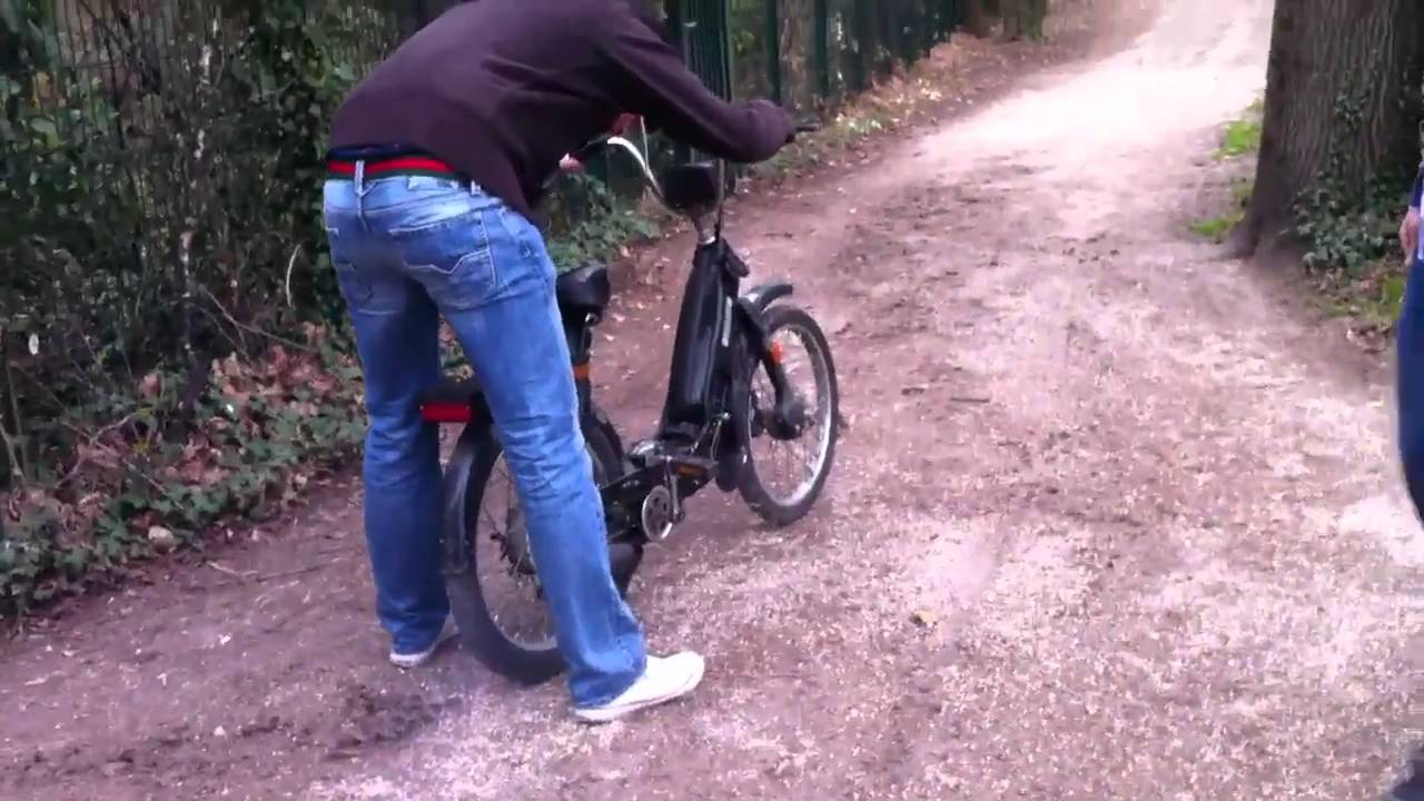 Mobylette piaggio ciao - YouTube