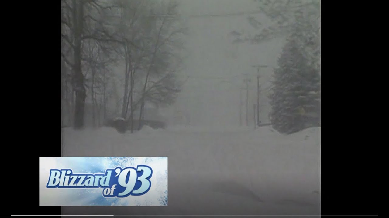 30th anniversary of The Blizzard of '93 - the Superstorm of the Century ...