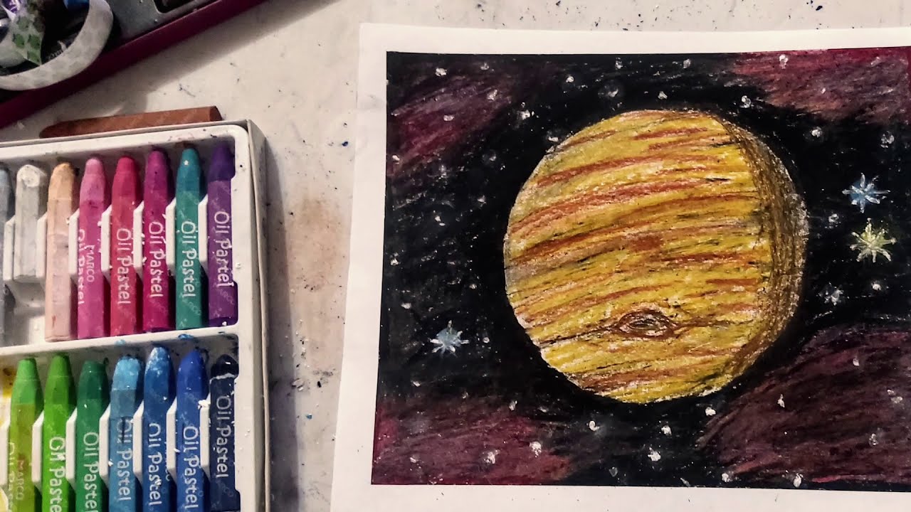 Pastels By Planet Jupiter Clip Art