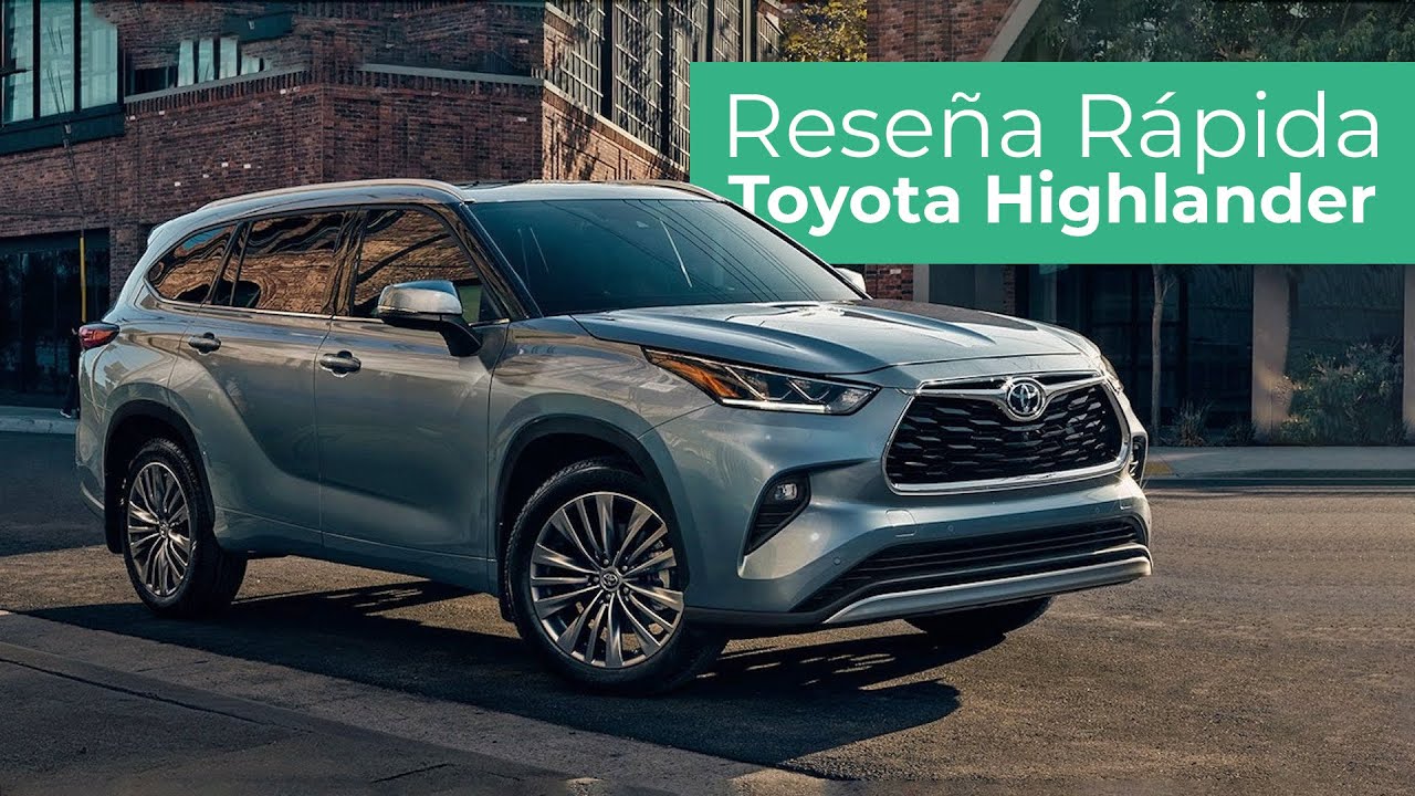 Toyota Highlander Limited | Reseña Rápida - YouTube