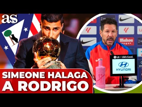 SIMEONE a RODRI tras su BALÓN DE ORO: "para los que alguna vez fuimos ...