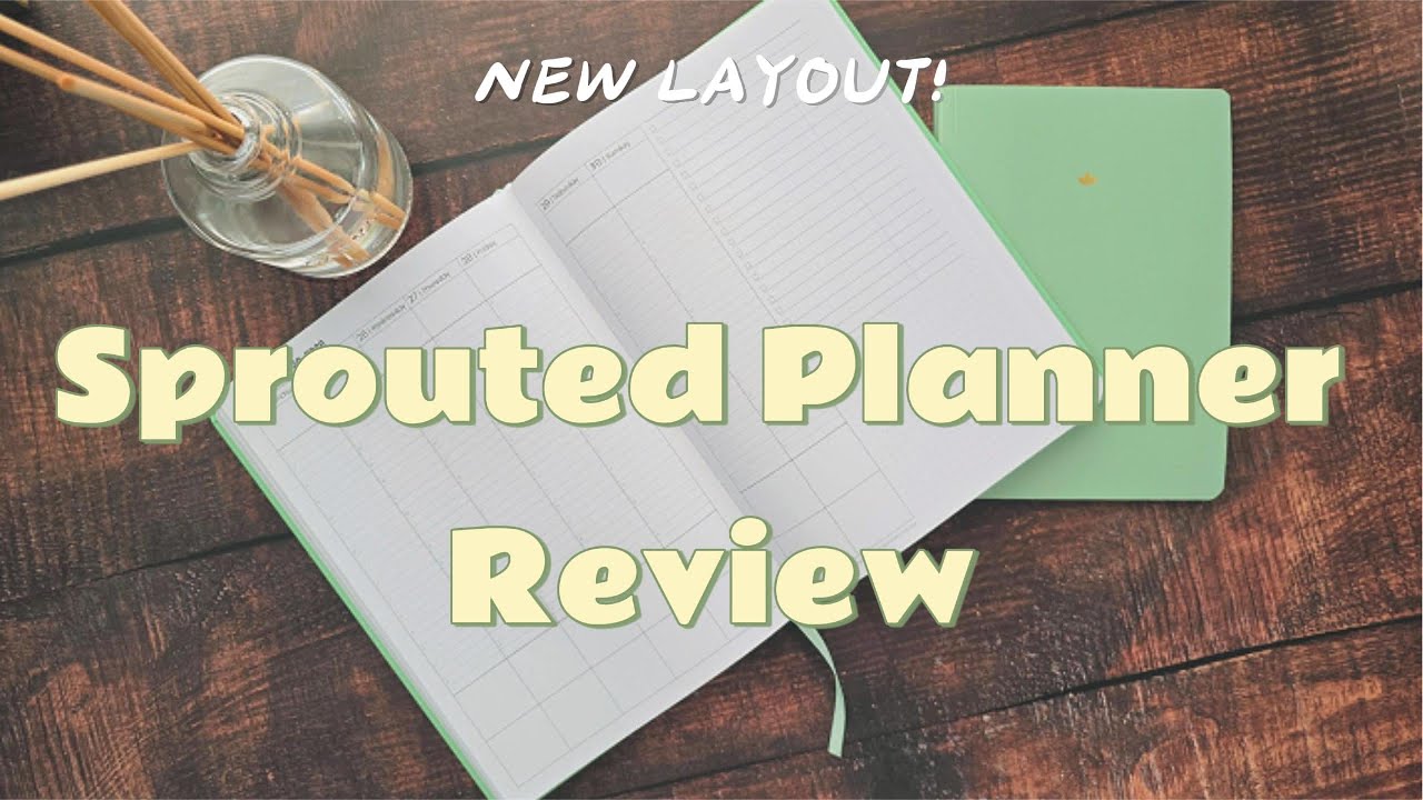 Planner Review | Sprouted Planner Hourly 2026 - YouTube